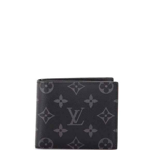 Louis Vuitton | Bags | Louis Vuitton Marco Wallet Monogram Eclipse Canvas Black | Poshmark